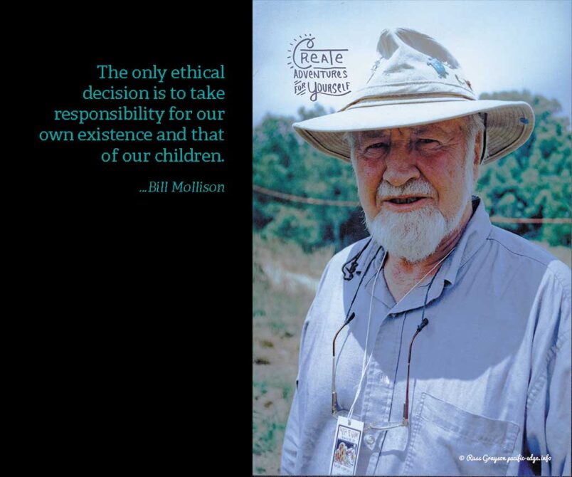 In memory of Bill Mollison › International Permaculture Day